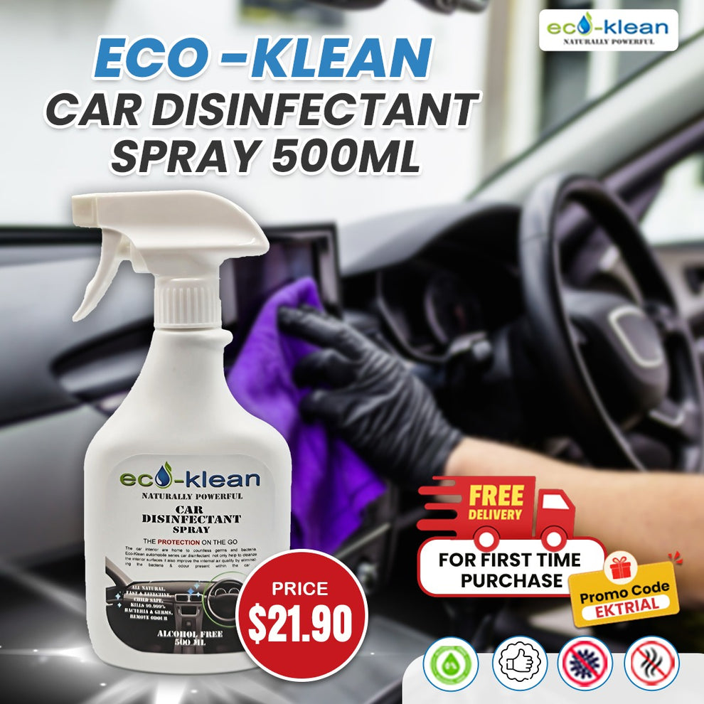 Eco-Klean Car Disinfectant Spray 500ml Promotions – Eco-klean