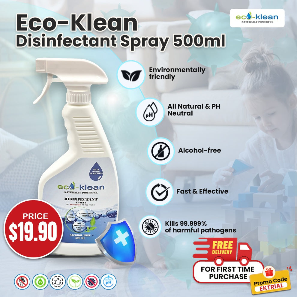 Eco-Klean Disinfectant Spray 500ml Promotion – Eco-klean